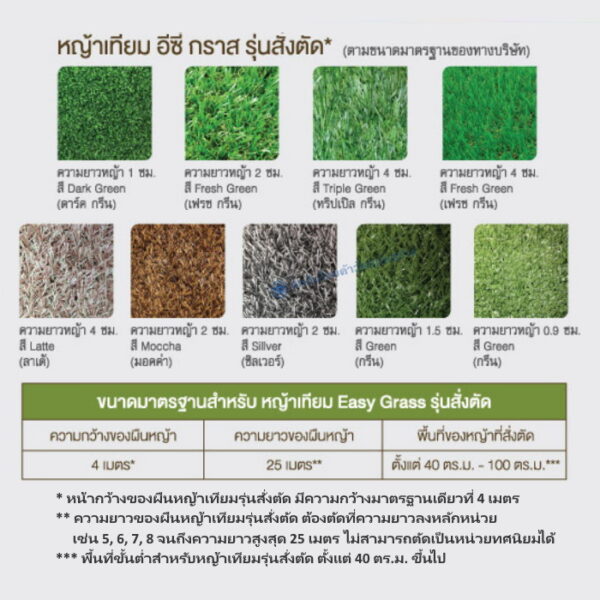 หญ้าเทียม EasyGrass 2cm. Fresh Green (Prj) - SCG Home Expert นนทบุรี ...